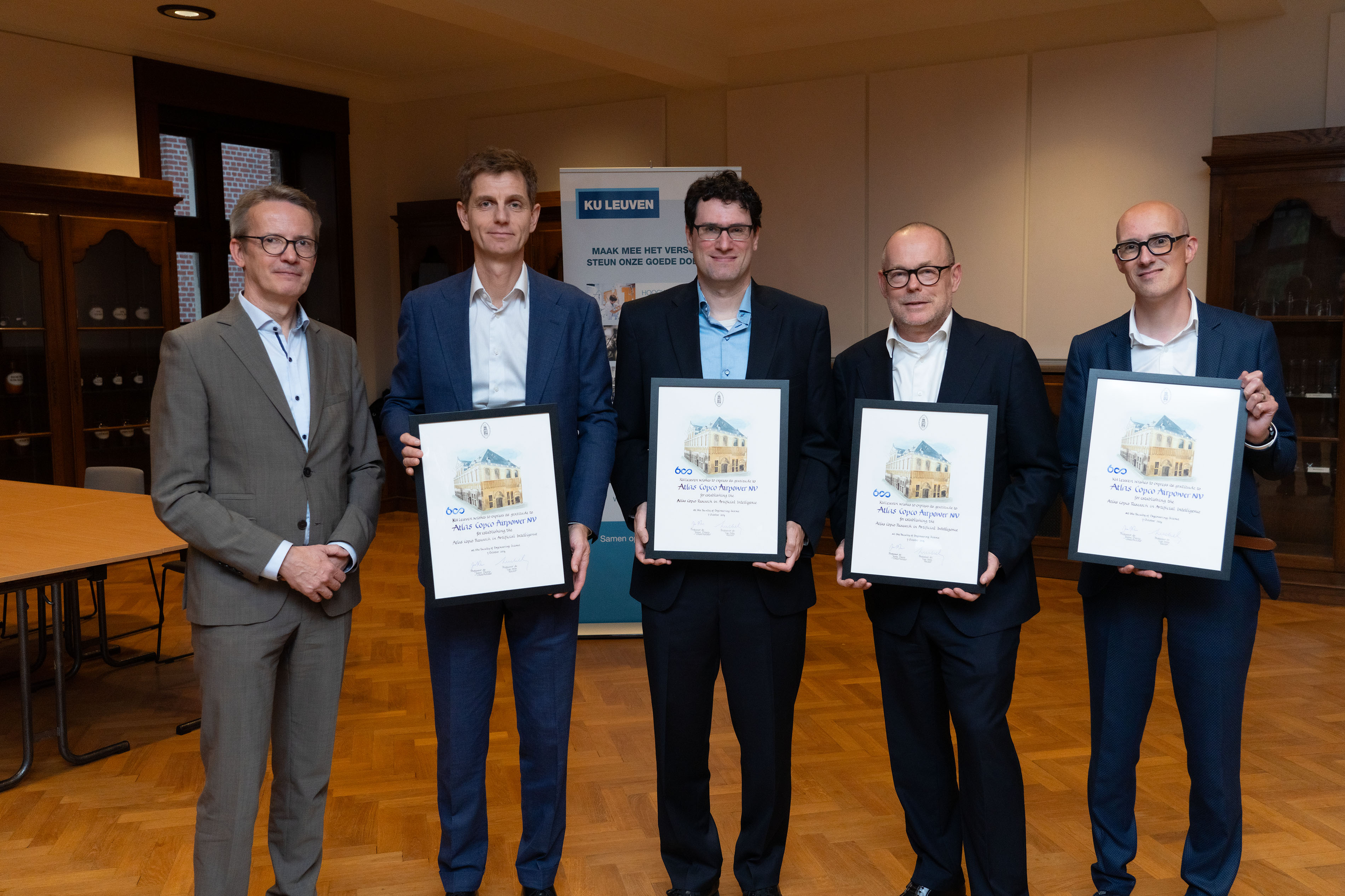 New chair on AI between Atlas Copco Airpower and KU Leuven